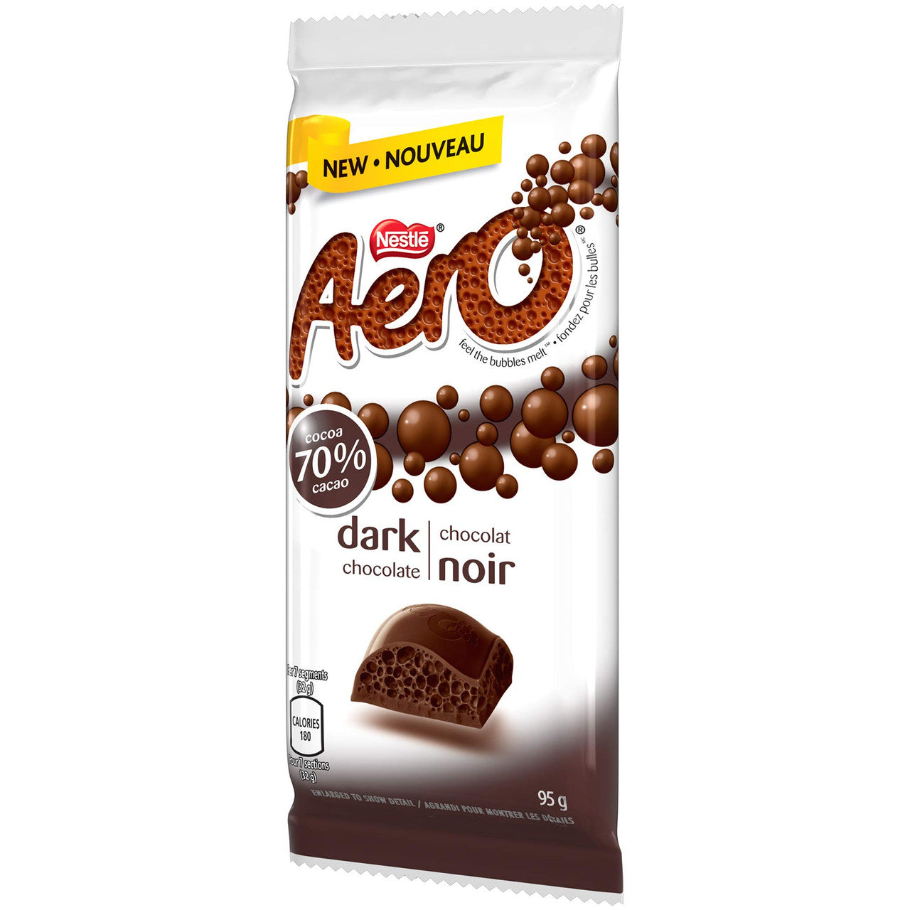 Nestle Aero Truffle Dark Chipotle Chocolate Bar, 105g/3.7 oz ...