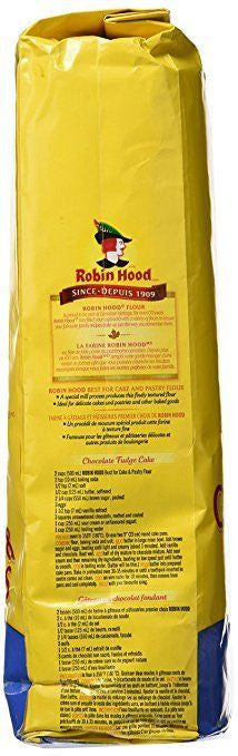 Robin Hood Best for Cake & Pastry Flour 2.5kgs/5.51lbs {Imported from