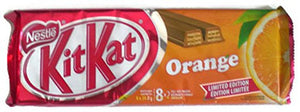 Kit Kat Orange Chocolate 8x2 Finger (2pk) {Imported from Canada}