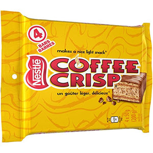 Nestlé Coffee Crisp Chocolate Bars 4-Pack | Canadian Candy