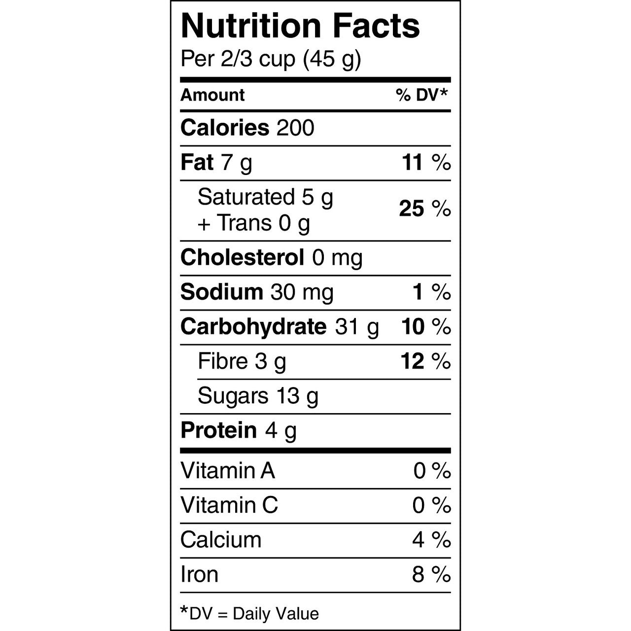 Quaker Harvest Crunch Raisin Almond, 510g/17.8 oz. Box(Imported from C