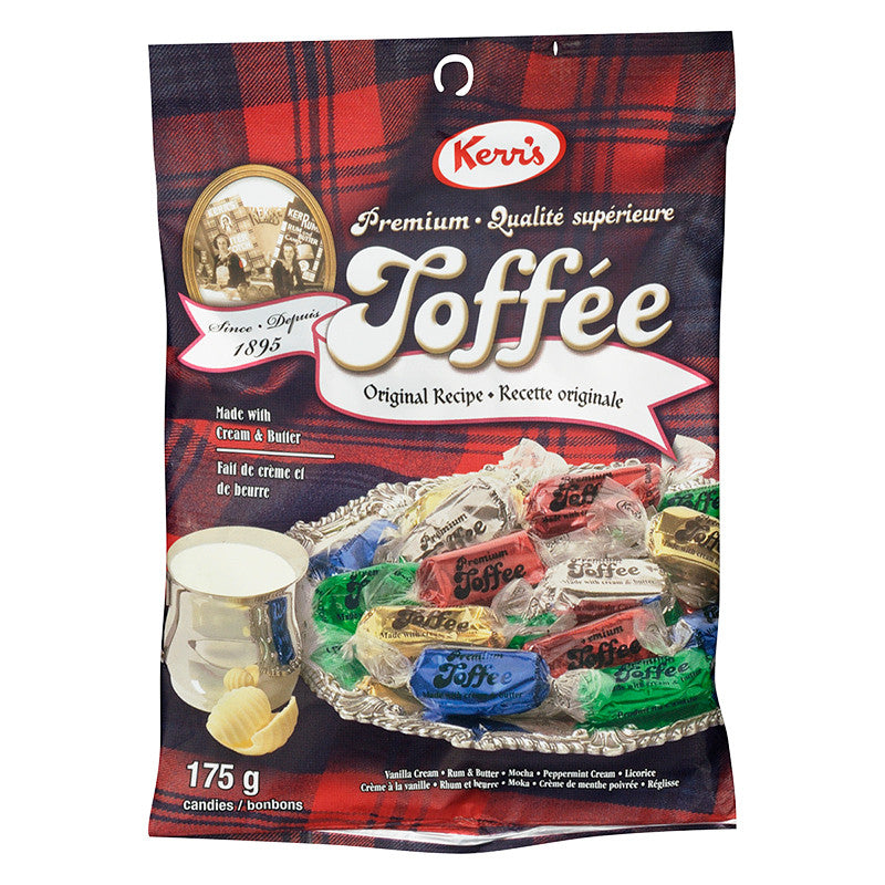 Kerr's Assorted Toffee, (12)pk, 175g/6.2oz., {Imported from Canada ...