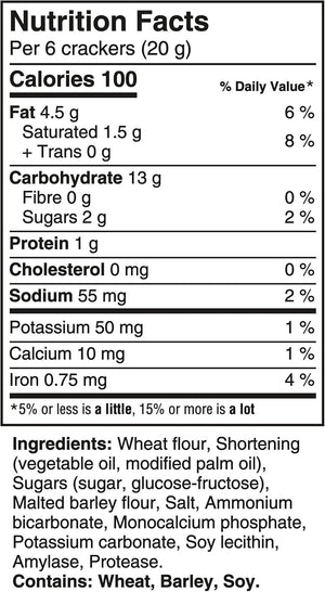 Ritz Low Sodium Crackers, 180g/6.3 oz