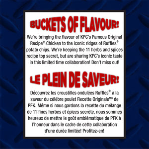 Ruffles KFC Original Recipe Chicken Flavor Potato Chips, 60g/2.1 oz ...