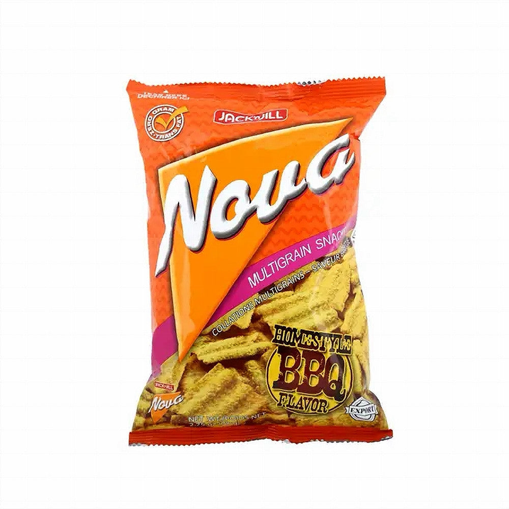 Jack 'n Jill Nova Multigrain Snacks Homestyle BBQ Flavor, 78g/2.75 oz.