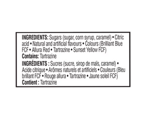 Kerr's Slush Pops, Summer Slushy Flavored Lollipops, 130 count, 840g/1