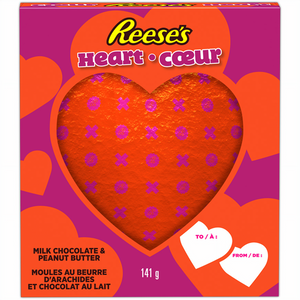 Reese's Valentine's Day Milk Chocolate & Peanut Butter Heart, 141g/5 o