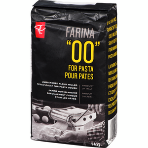 PC Black Label "00" Farina Enriched,Unbleached Fine Wheat Flour for Pa