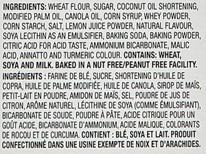 Dare Lemon Creme Filled Cookies, 290g/10.2oz, 12 Count, (Imported from