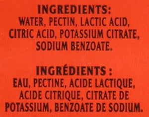 CERTO Pectin Liquid, 170ml/5.7oz., 24pk., {Imported from Canada}