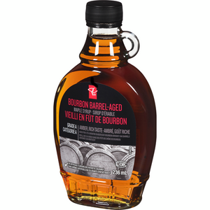 President's Choice Black Label Bourbon Barrel Aged Maple Syrup Amber,